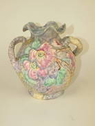 WELLER JEWELL FISH VASE ARTIST SIGNED - Apr 26, 2014 | Soulis Auctions ...