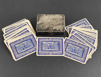 Cased Deck Of Chicago World's Fair Playing Cards, 1893