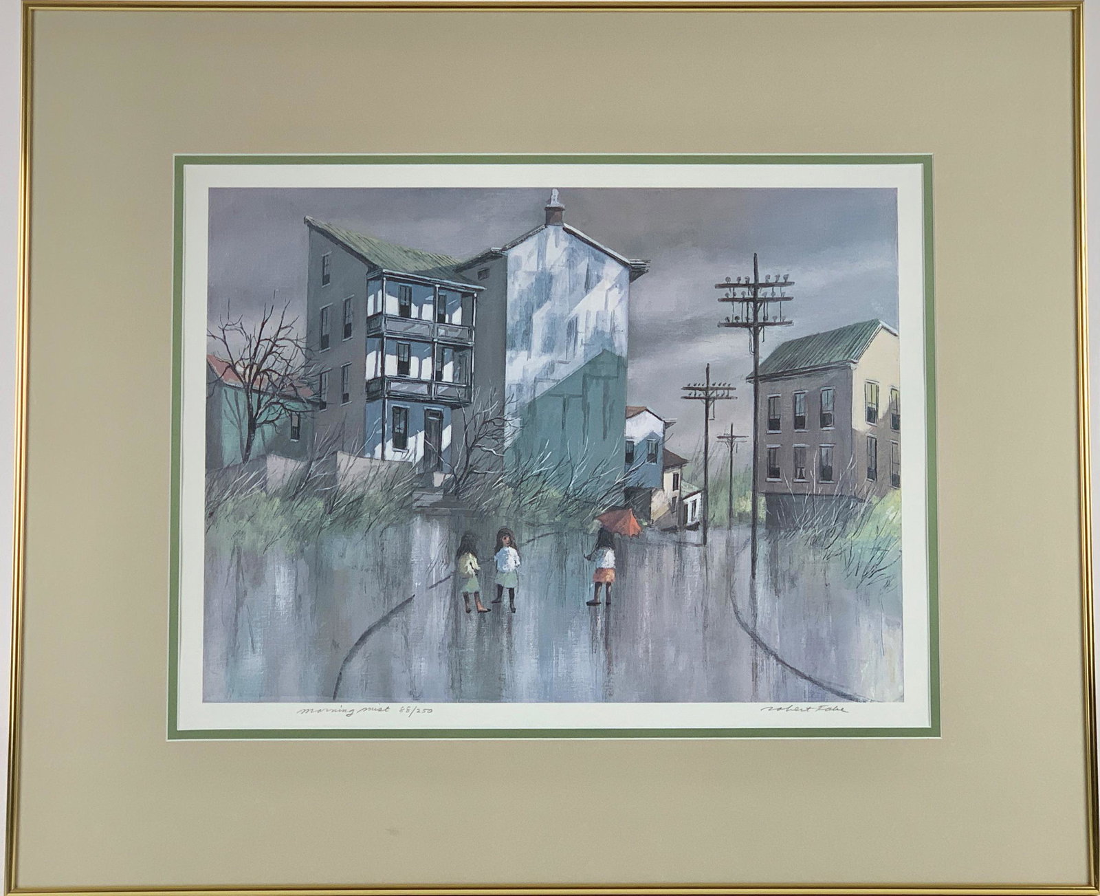 Four Cincinnati Lithographs By Robert Fabe