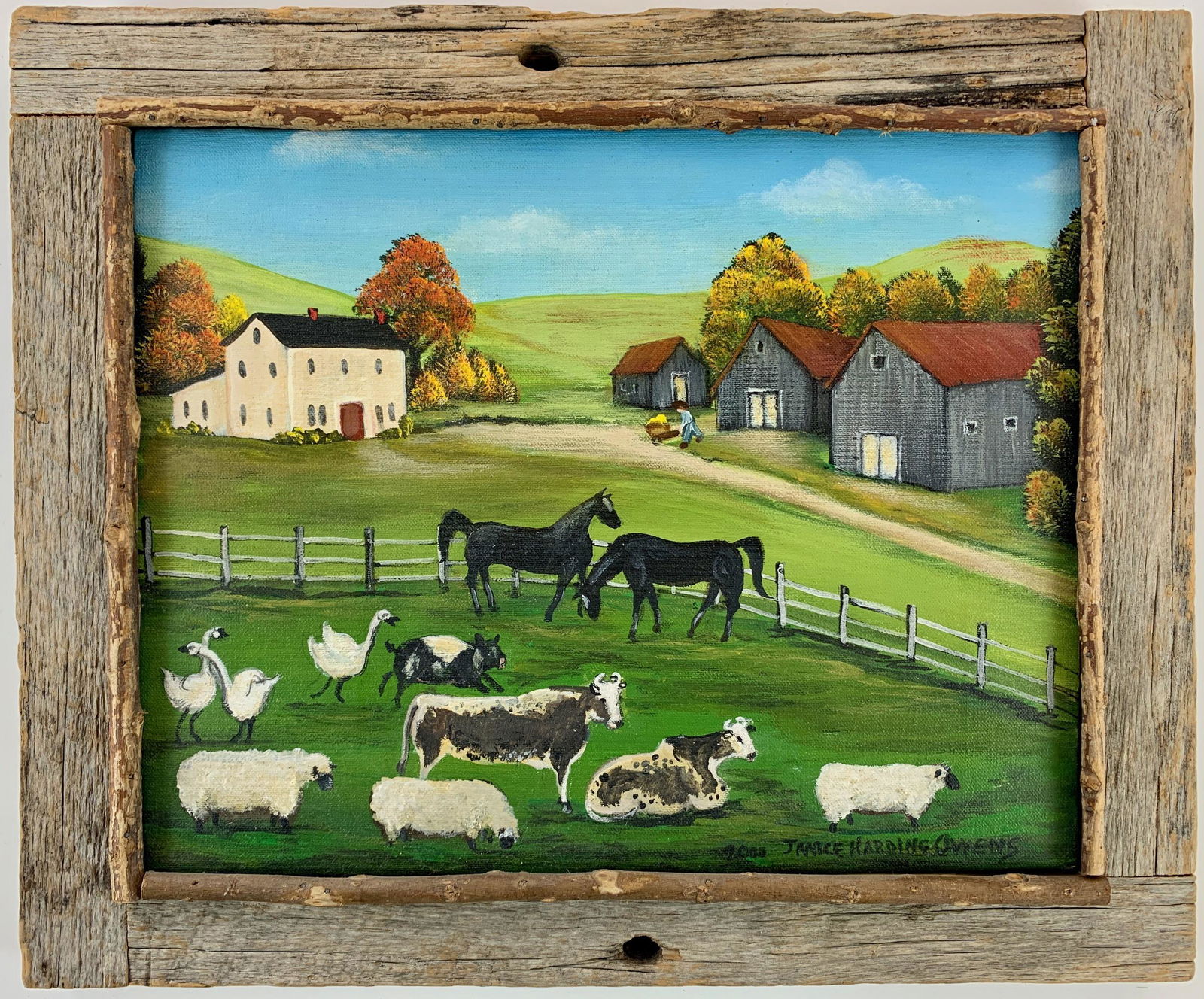For Auction: Janice Harding Owens, "Farm Life" (#0076) on Dec 09, 2020 ...