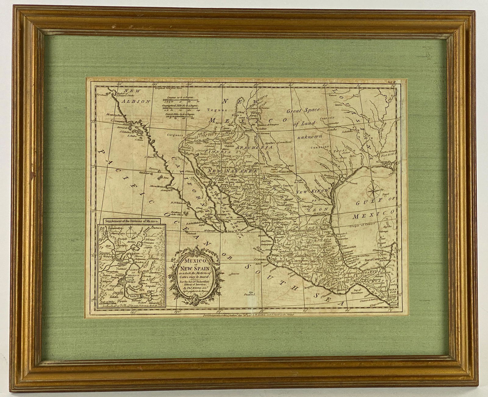 W. Strahan Map of Mexico and New Spain - Jun 06, 2021 | Caza Sikes in OH