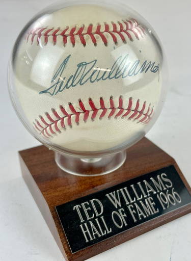 An Authenticated Ted Williams Signed Baseball