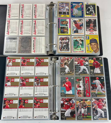 Large Collection Of Cincinnati Reds Cards