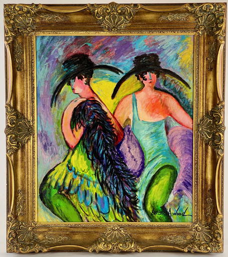 Barbara Wood (20th Century), Oil On Canvas