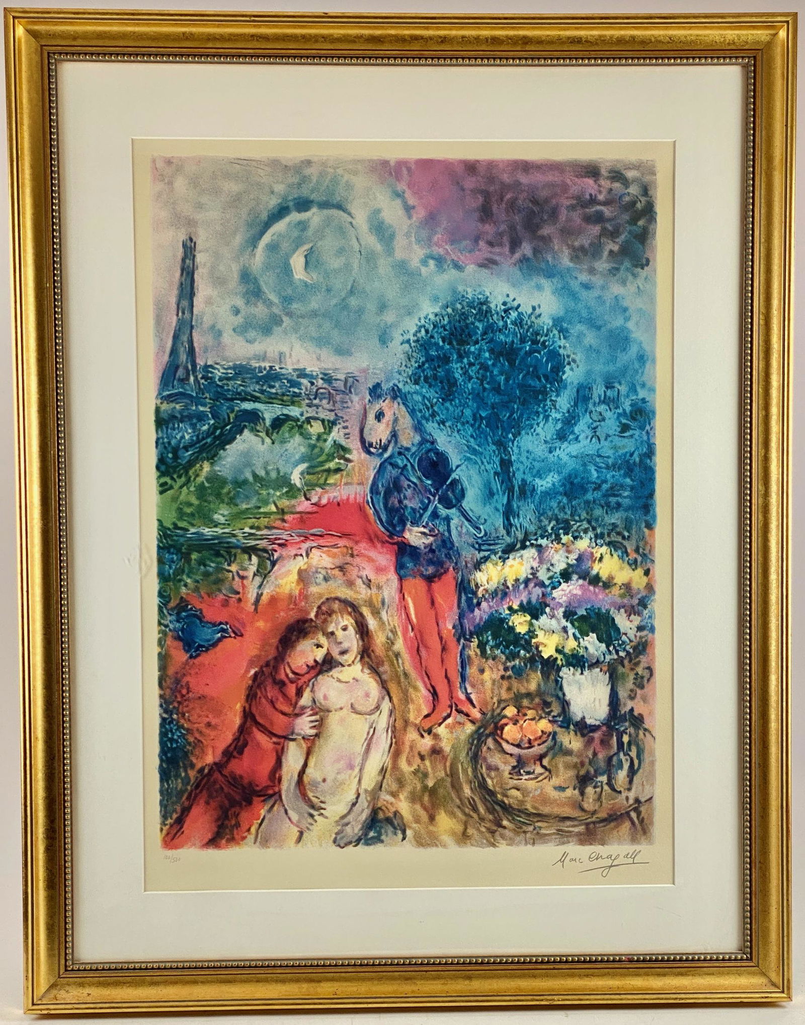 Pair of Two Marc Chagall Reproductions (#0026) on Jun 16, 2022 | Caza ...