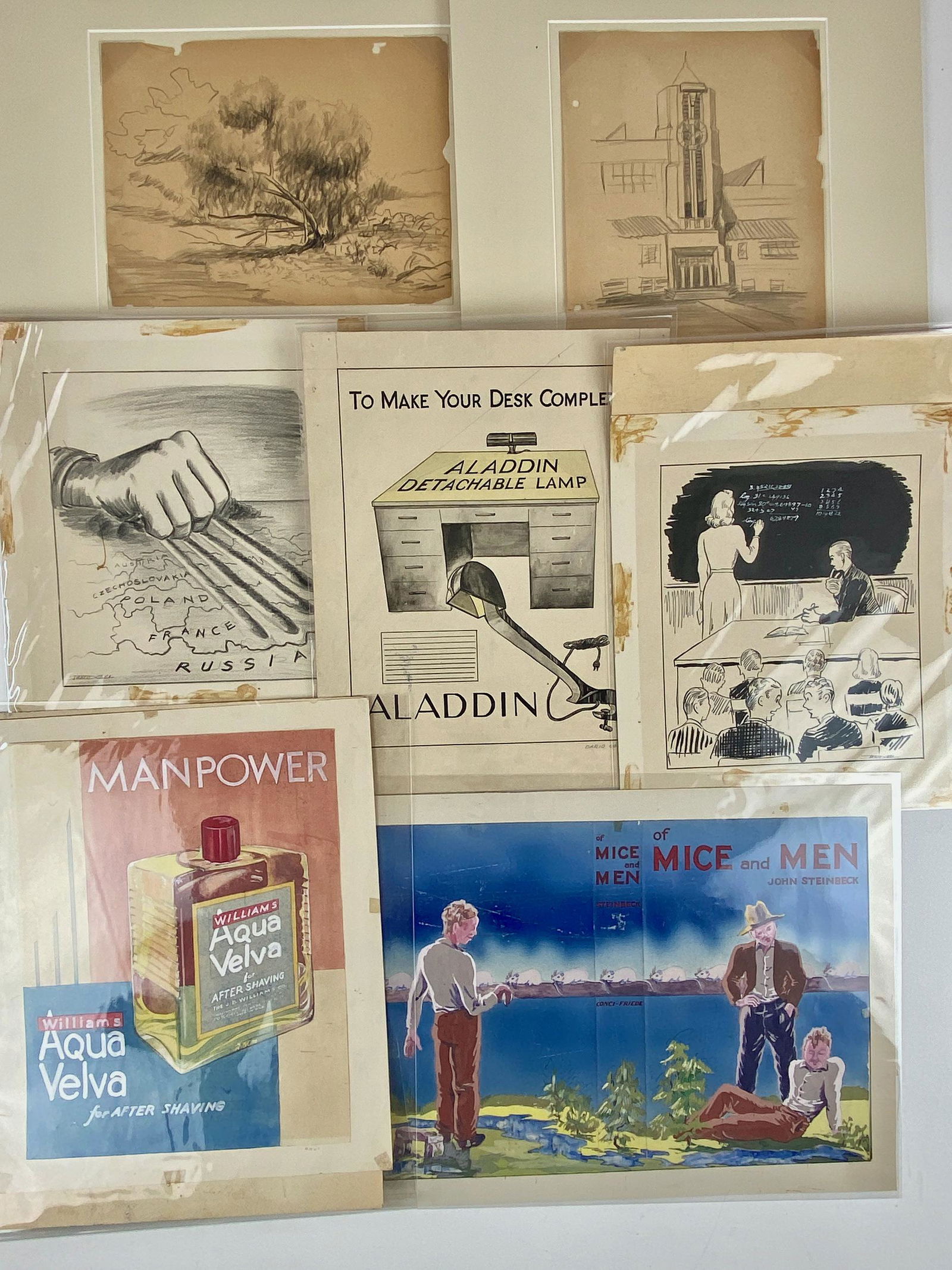 Collection Of Original Works By Dario Covi