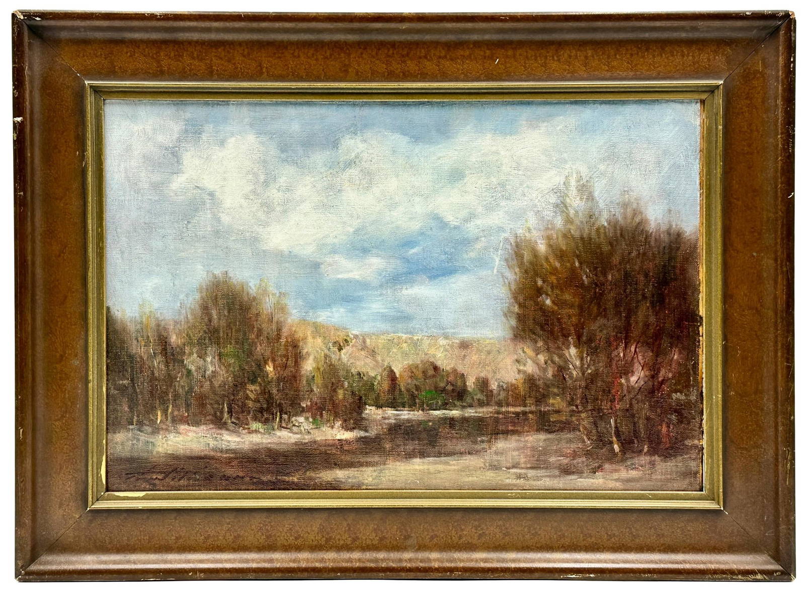 Landscape By T.j. Willison, Cincinnati Artist Auction