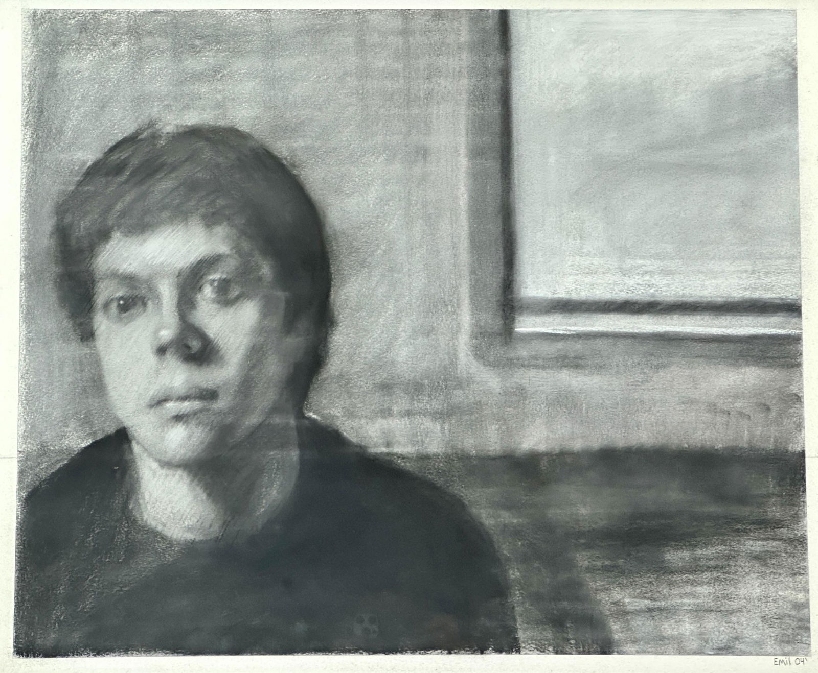 Graphite Portrait, Emil Robinson Auction