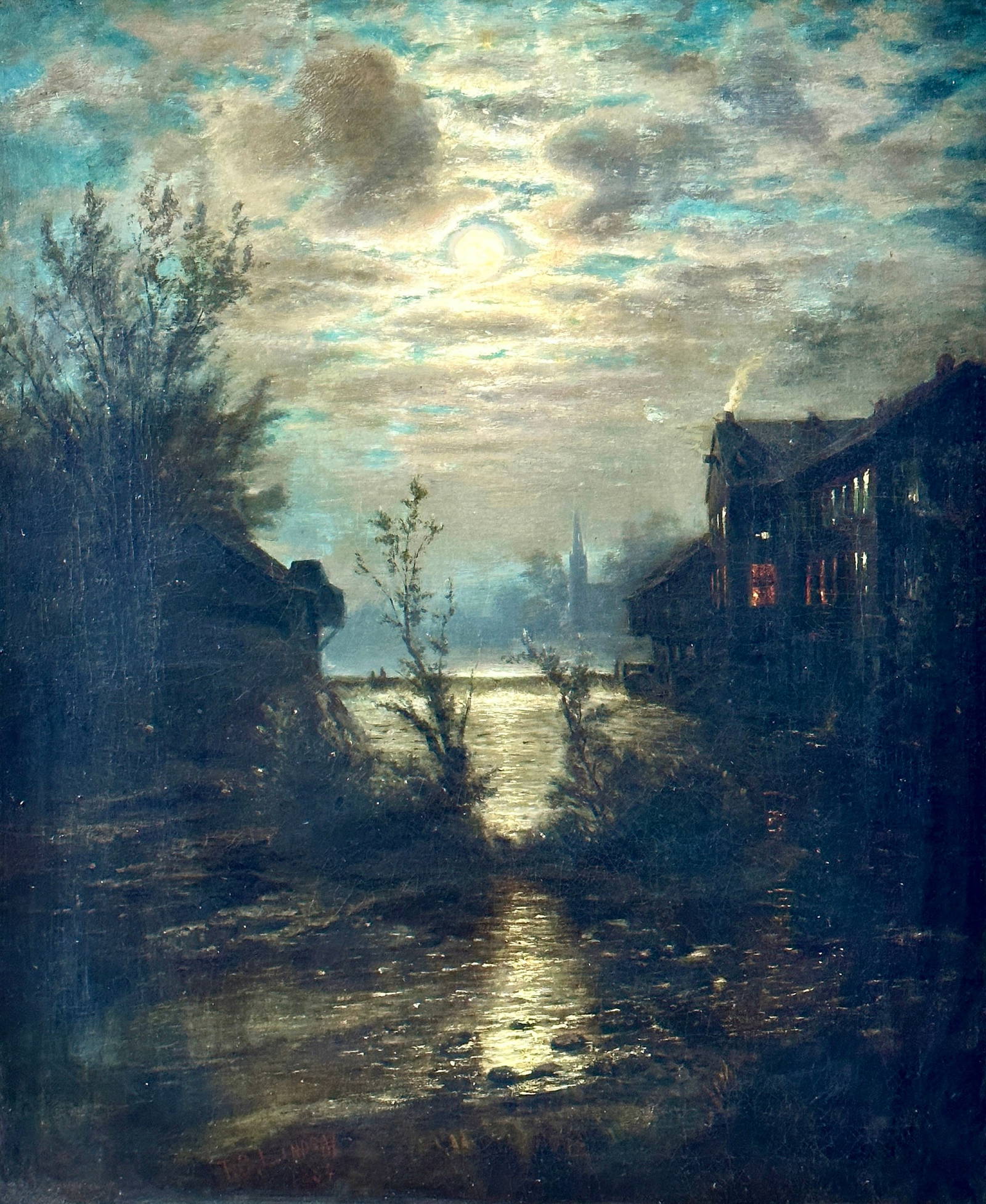 Thomas Corwin Lindsay, Nocturne Auction