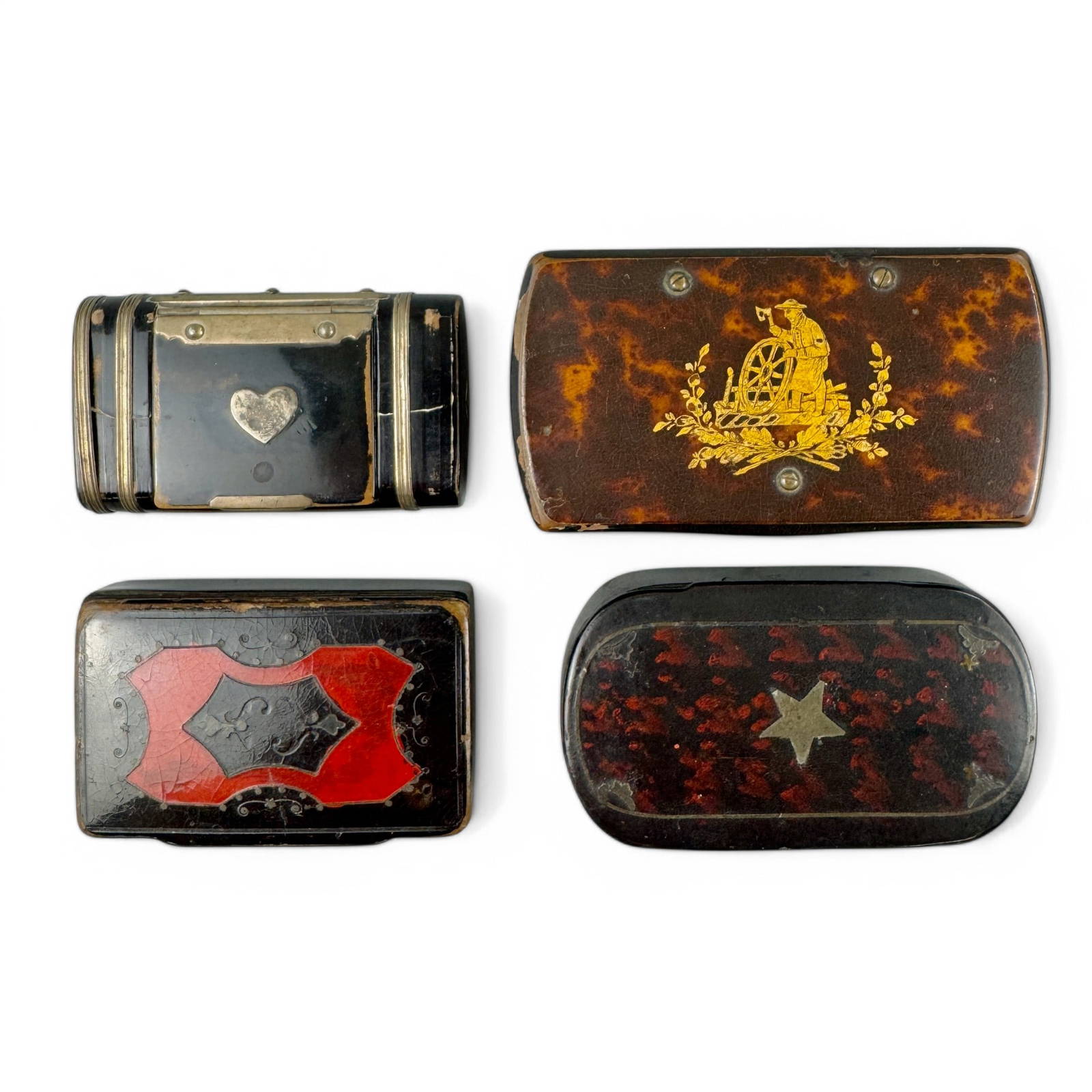 Collection Of English Snuff Boxes Auction