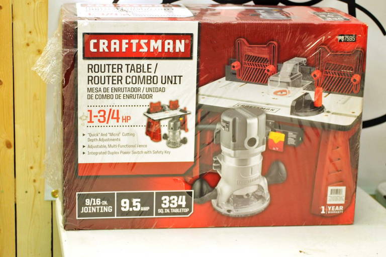 Craftsman Router Table Router Combo Unit New In Box