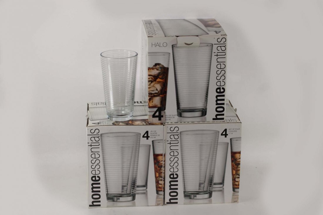 12 Home Essential Halo Drinking Glasses