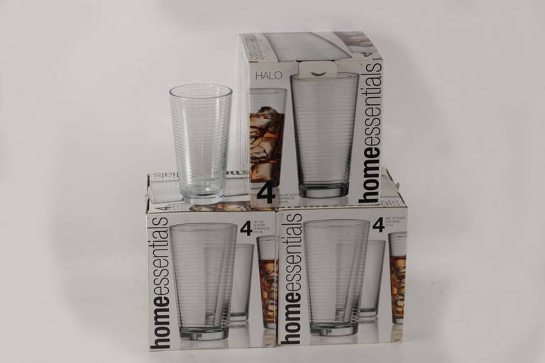 12 Home Essential Halo Drinking Glasses