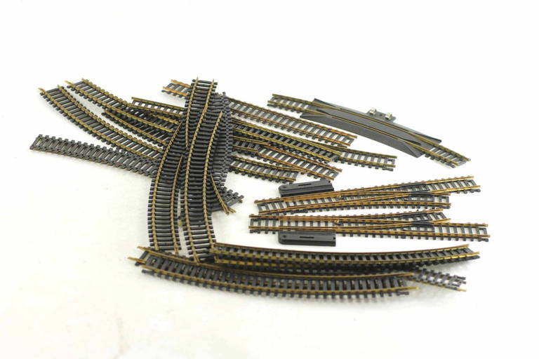 Lot Of Ho Scale Model Railroad Train Track