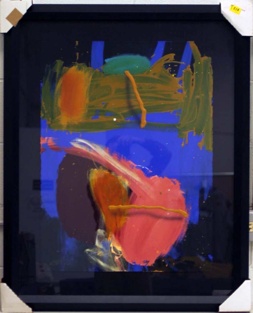 Thomas Gathman: Abstract Painting On Paper