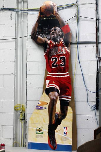 Life Size Michael Jordan Cardboard Cutout