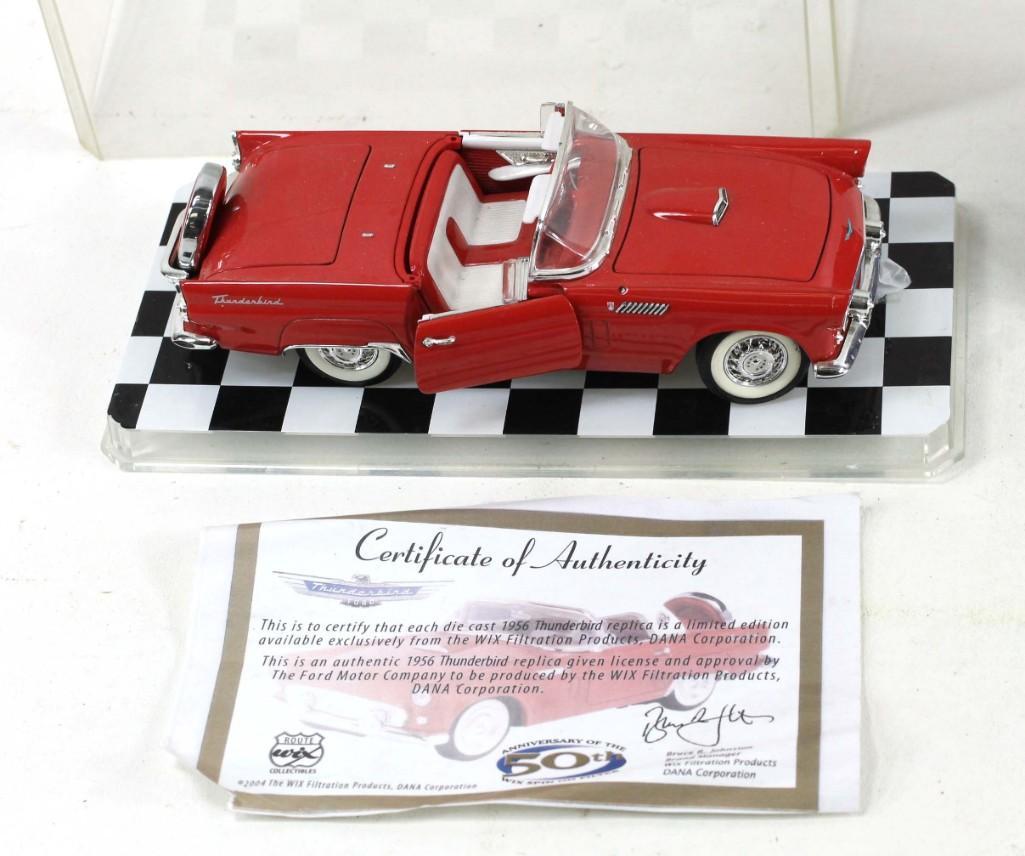 1956 Die Cast Ford Thunderbird Replica Limited Edition