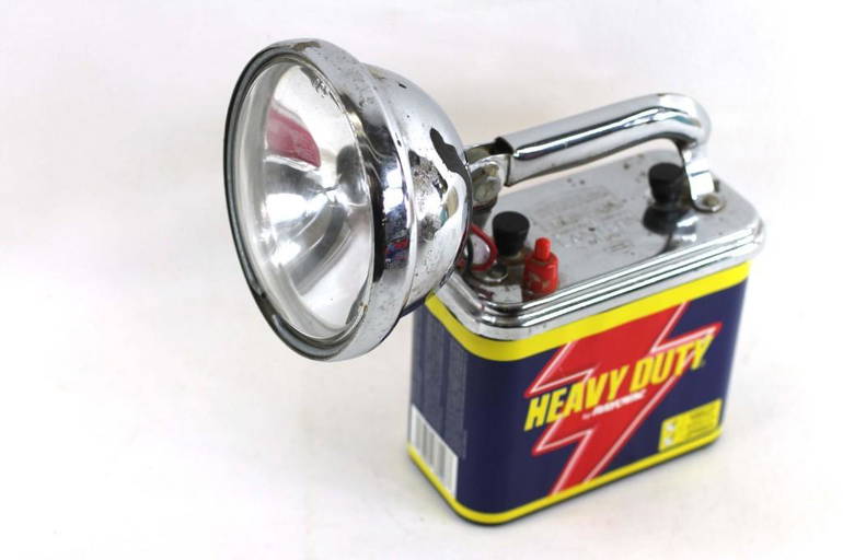 Vintage Eveready Captain Sealed Beam Lantern Flashlight