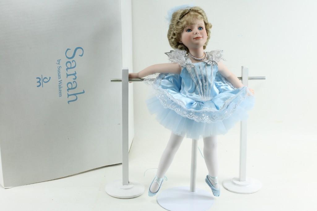 Porcelain Collector Doll Sarah By Susan Wakeen Danbury