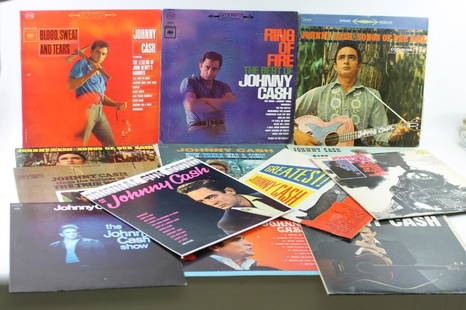 1962 Sun Records Invoice Johnny Cash's "blue Train"