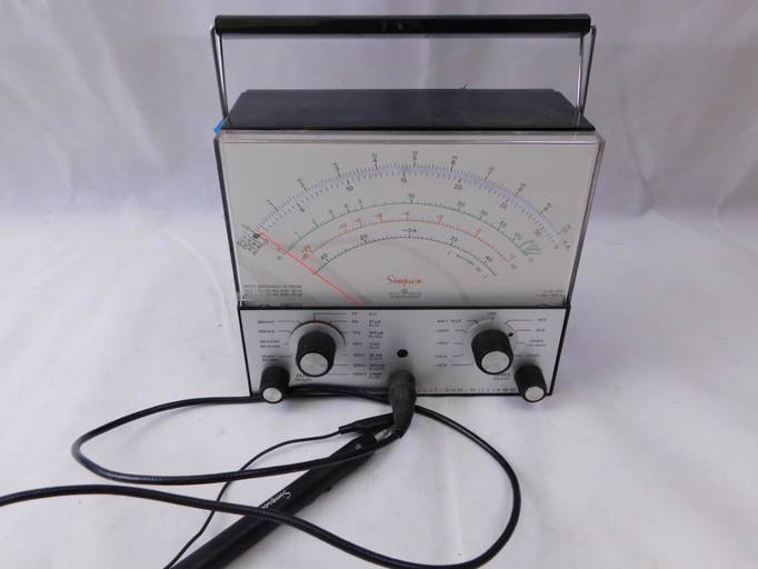 Simpson Model 314 Volt / Ohm Meter - Mar 30, 2020 | Denotter Auctions ...