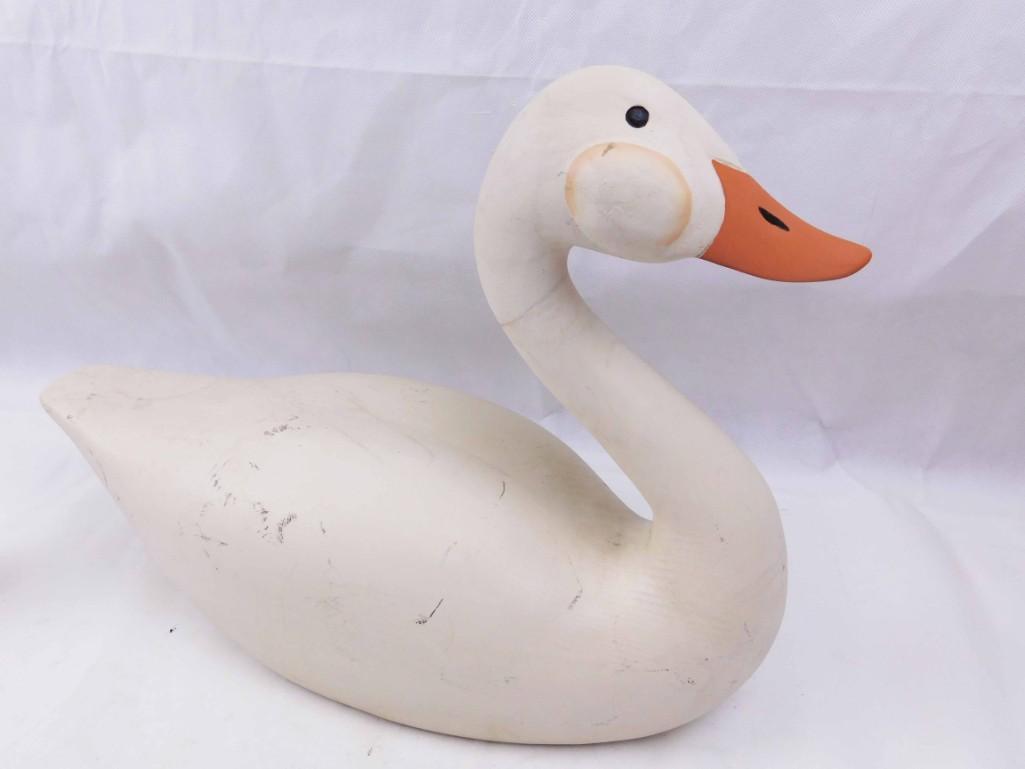 Ike And Sandy Spillman Goose Swan Or White Duck