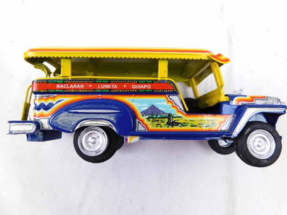 Vintage Miniature Philippine Jeepney
