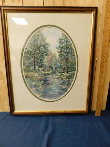 Richard K. Collopy Watercolor Painting