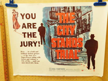 The Trial Broadside Movie Poster
