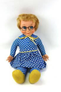 1967 Mattel Mrs Beasley Doll She Talks