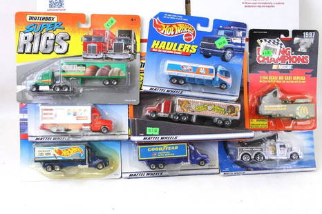 18 Matchbox Super Rigs