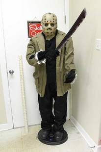 Friday The 13th Jason Animated Halloween Figure About