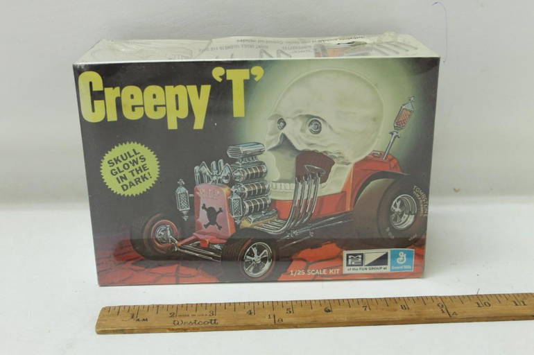 MPC Creepy 'T' Model Car with glow in the dark Skull - Oct 05, 2020 ...
