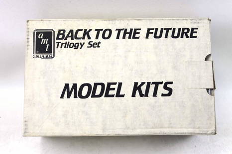 Amt Back To The Future Delorean Model Car Kit