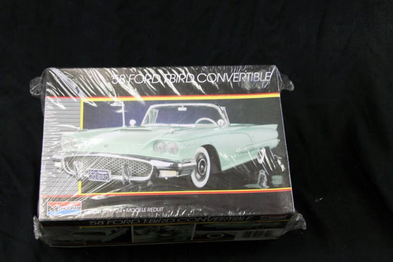 Monogram Model Kit 58 Ford T Bird Convertible Sealed in - Apr 26, 2021 ...
