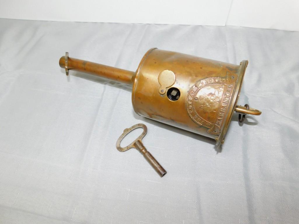 Antique Brass Roasting Spit / Clock The Cottage Jack - May 10, 2021 ...