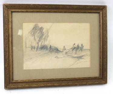 After Gerald Cassidy (1869 1934) Lithograph