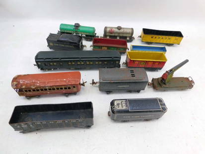 Lionel Electric Toy Train Cars Railroad & Manuals