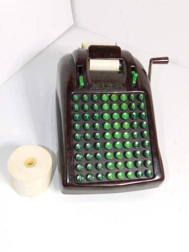 Vintage Victor Adding Machine - Jul 06, 2021 | Denotter Auctions, LLC in IL