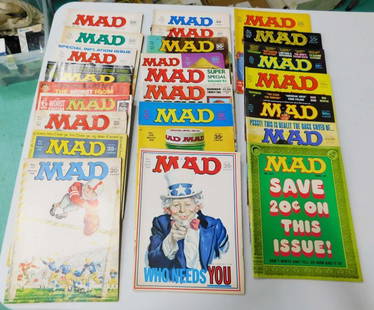 Vintage Mad Magazines