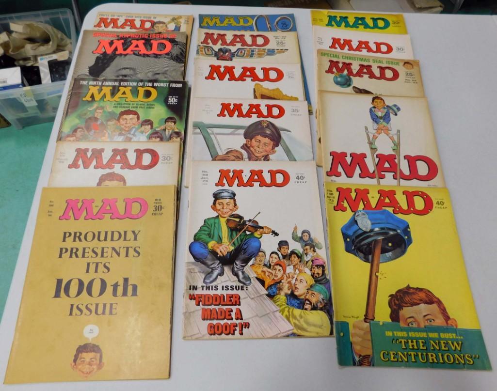 15 Vintage Mad Magazines