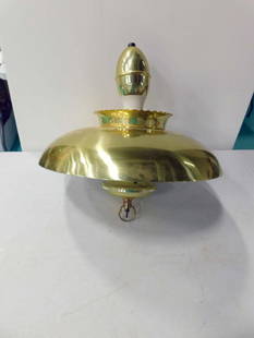 Vintage Mcm Mid Century Mountable Ceiling Light 'fixture'