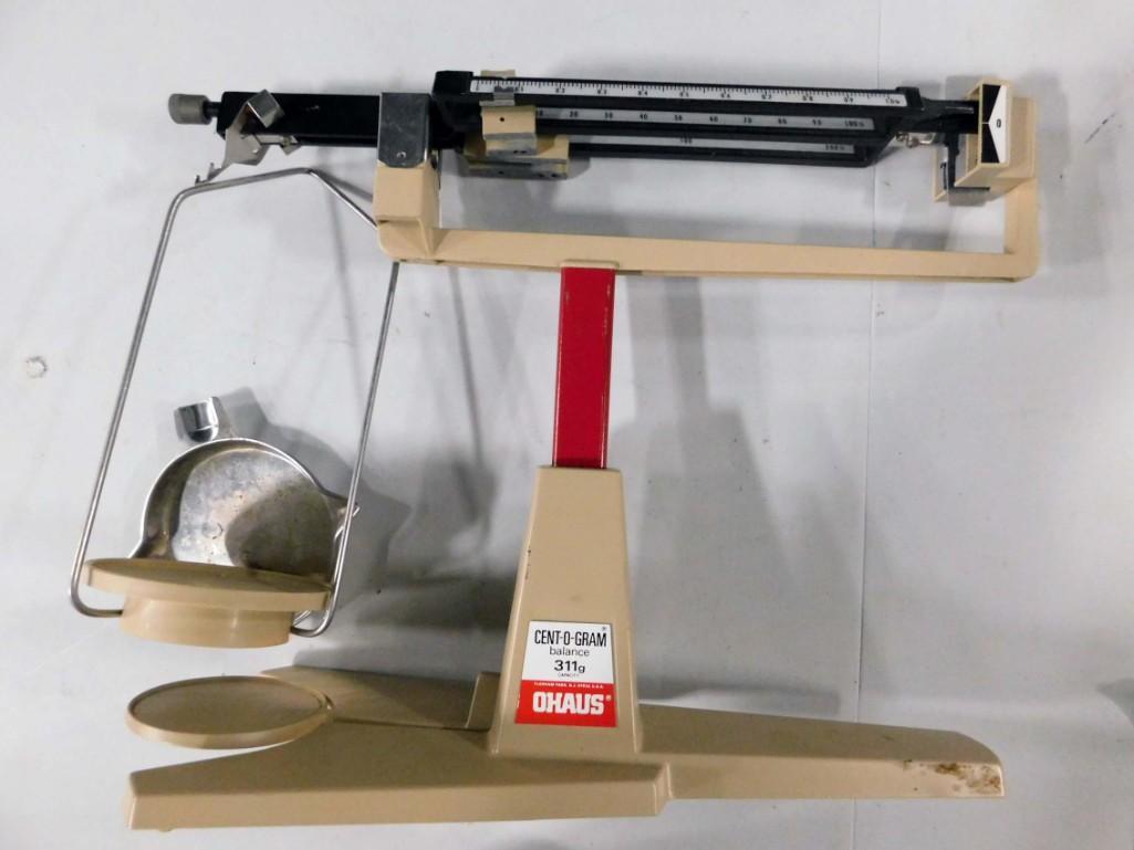 Ohaus Triple Beam Balance Scale 311 Gram Capacity