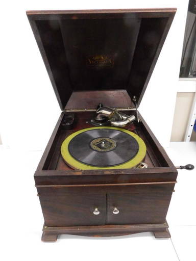 1906 Rca Victor Victrola Working Record Player
