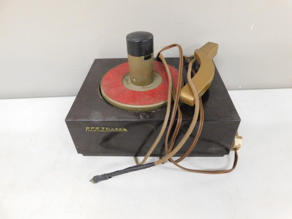 Vintage Rca Victor Small Record Player
