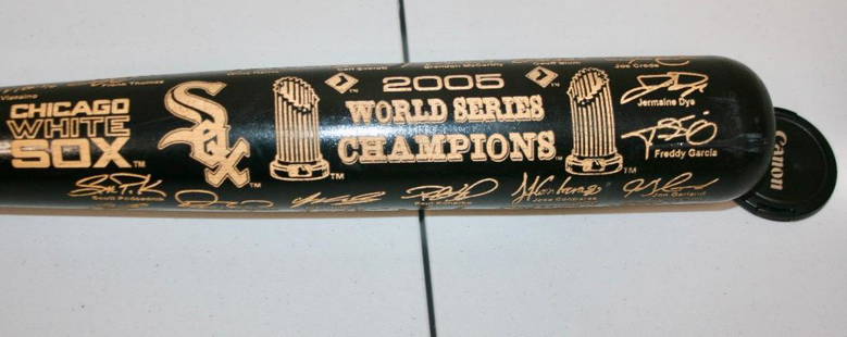 2005 White Sox Commemorative World Series Bat