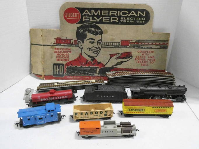 Gilbert American Flyer Electric Train Set Ho Scale