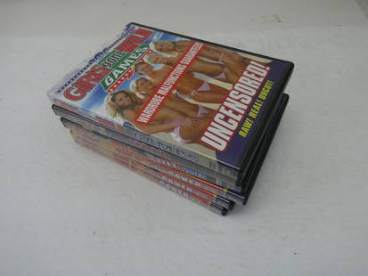Lot Of 6 Girls Gone Wild Dvd Videos