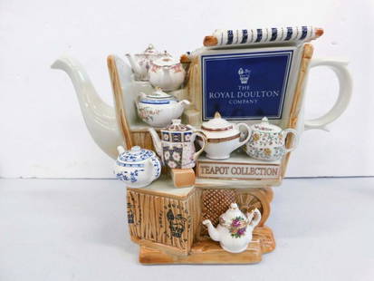 English Pottery Limited Edition Paul Cardew Teapots,