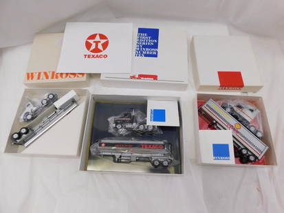 3 Winross Die Cast Model Trucks Including Pella Windows & Doors ...